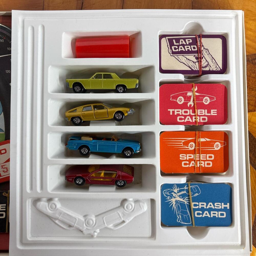 Vintage 1970 Matchbox Crash Board Game Set with Lesney Cars | BIRDS ...