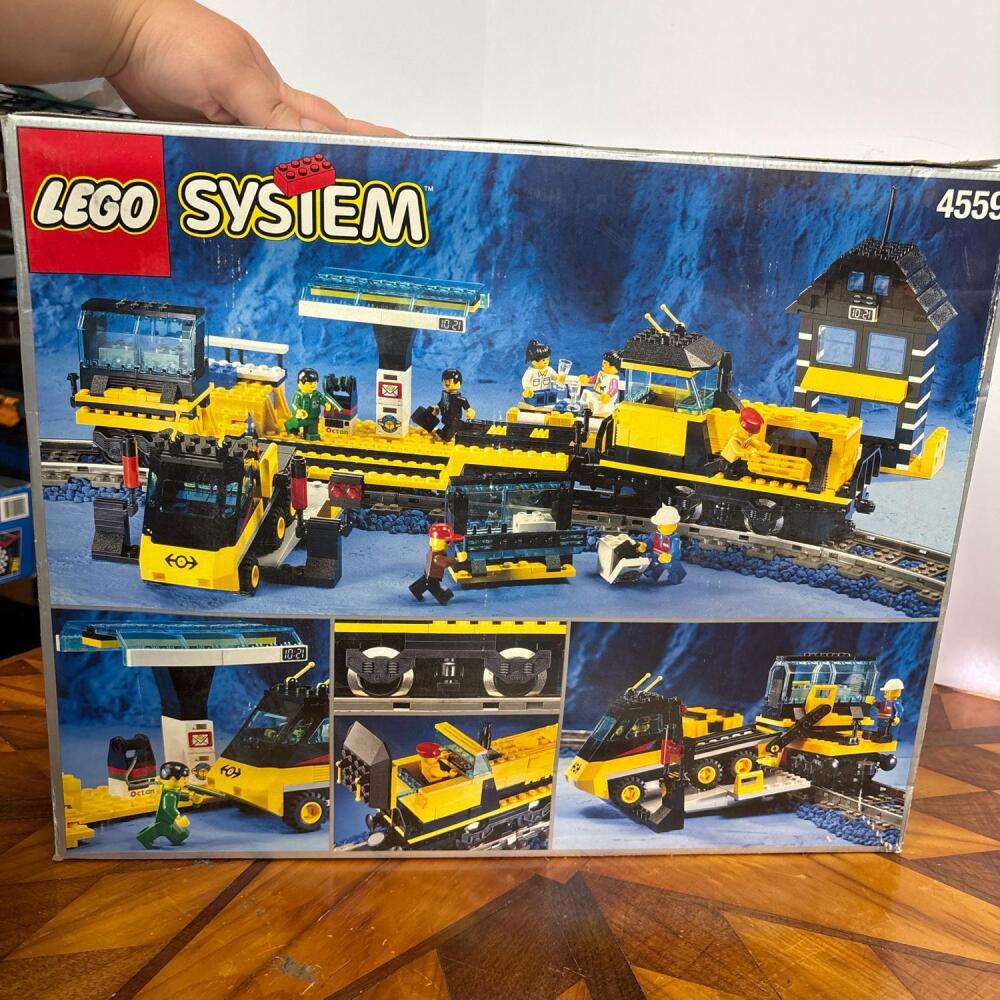Vintage 1996 LEGO 4559 Cargo Railway 9V Electric Train Set, in Original ...