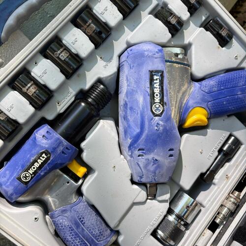 Kobalt Pneumatic Air Tool Kit with Accessories | Downsize in Milford NH ...
