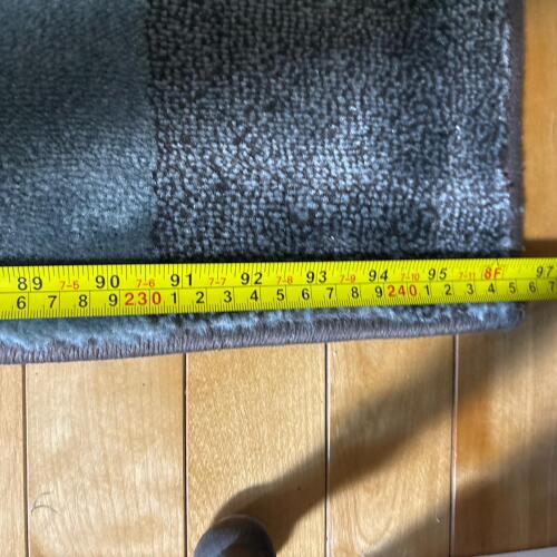 Large Multicolor Geometric Area Rug, Approx 8' by 10' | Downsize in ...